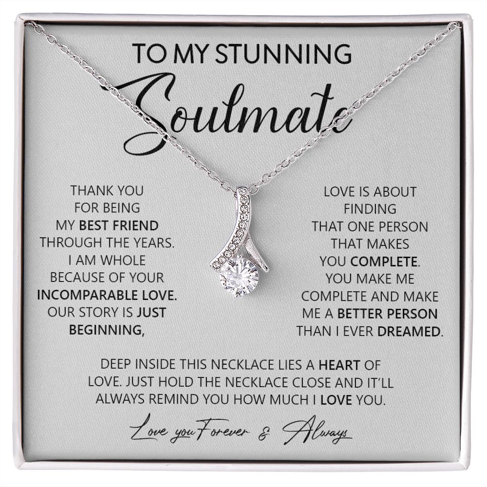 My Stunning Soulmate | Proud to be yours - Alluring Beauty necklace ...